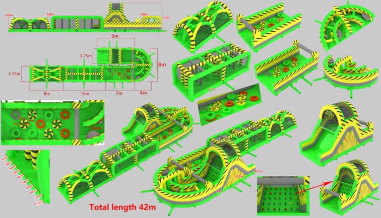 Maze Runner Obstacle Course Coming Soon – Baileys Events & Amusements